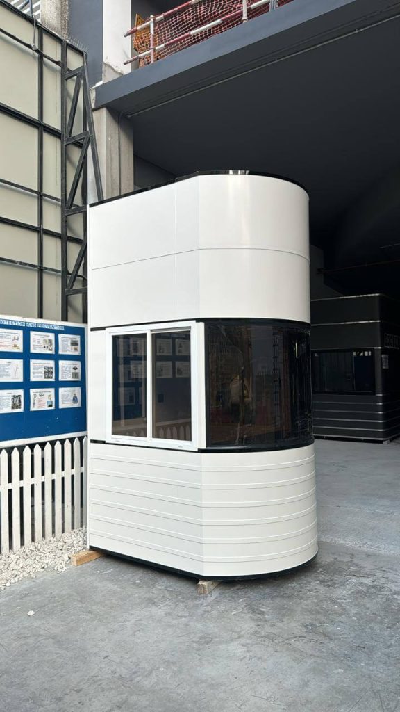 Premium Prefab Security Cabin at Binghatti by Porta Cabins UAE